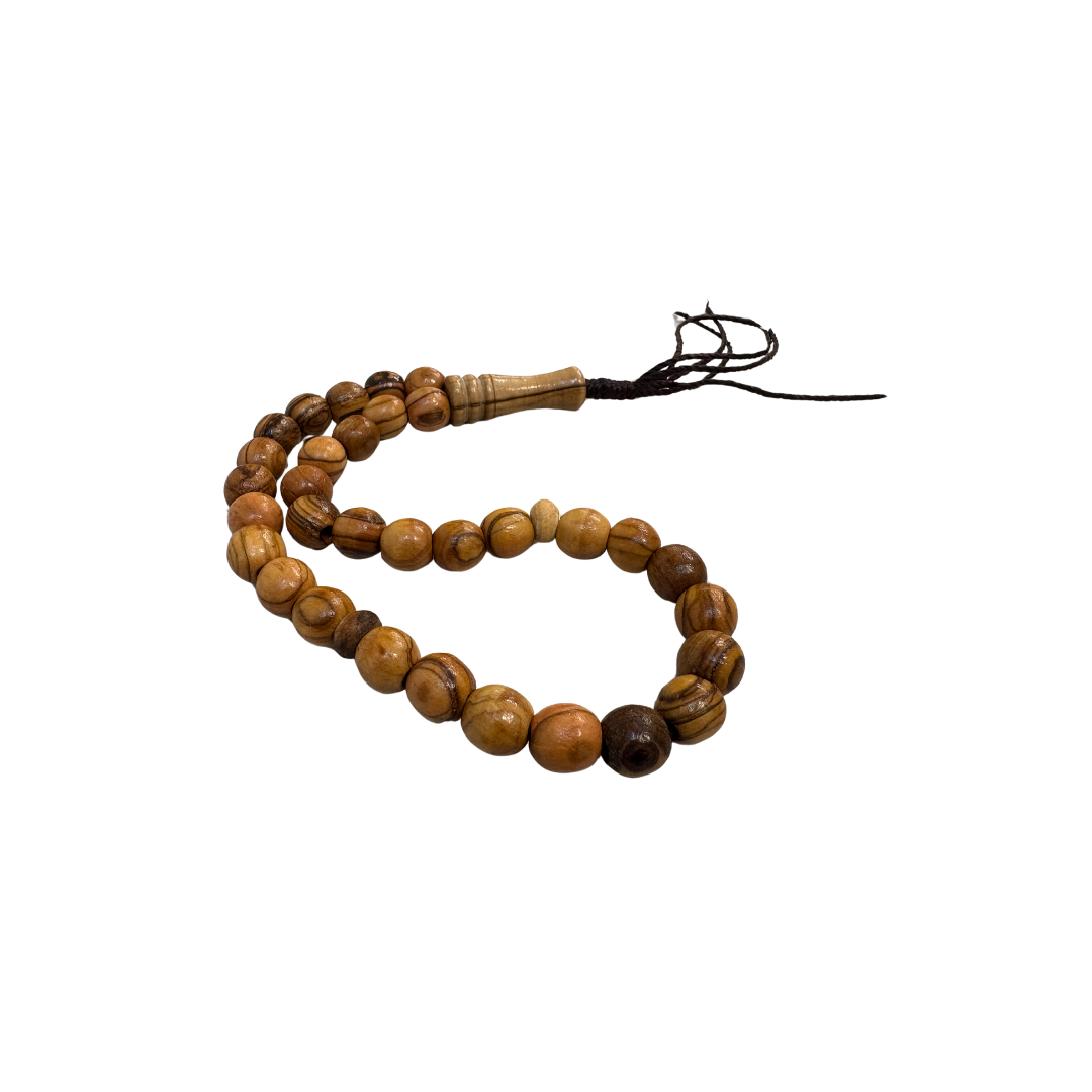 Olive Wood Misbaha Beads (مِسْبَحَة) | Palestine Fair Trade Australia
